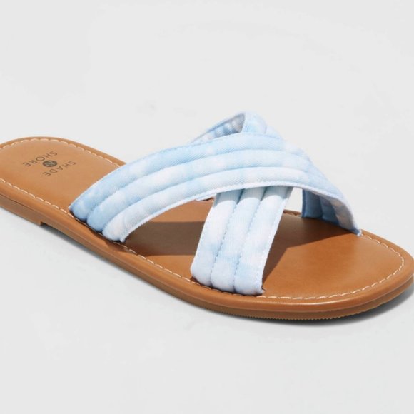 Shade & Shore | Shoes | Nwot Shade Shore Womens Perla Crossband Slide ...